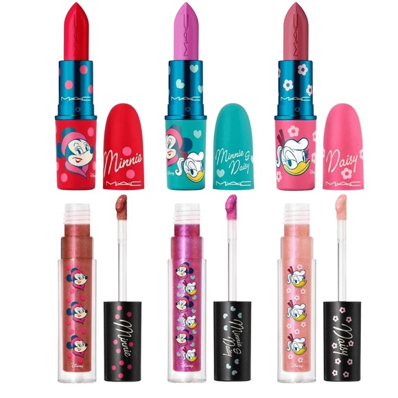 MAC Cosmetics | Makeup | Disney Mac Minnie Daisy Lip Set New In Box ...